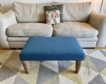 Large Footstool Upholstered Coffee Table Foot Stool - Etsy UK