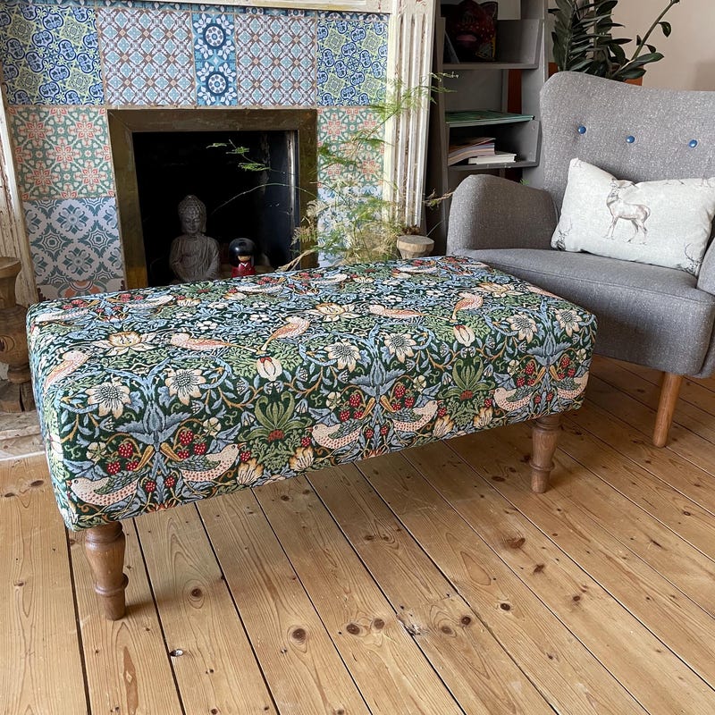 Footstool Coffee Table - Etsy UK