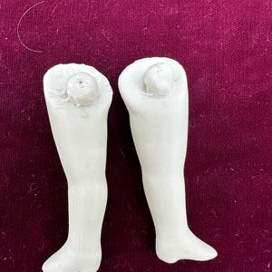 Pair New Reproduction All Bisque Small Doll Legs 2 1/8” Unglazed - Etsy