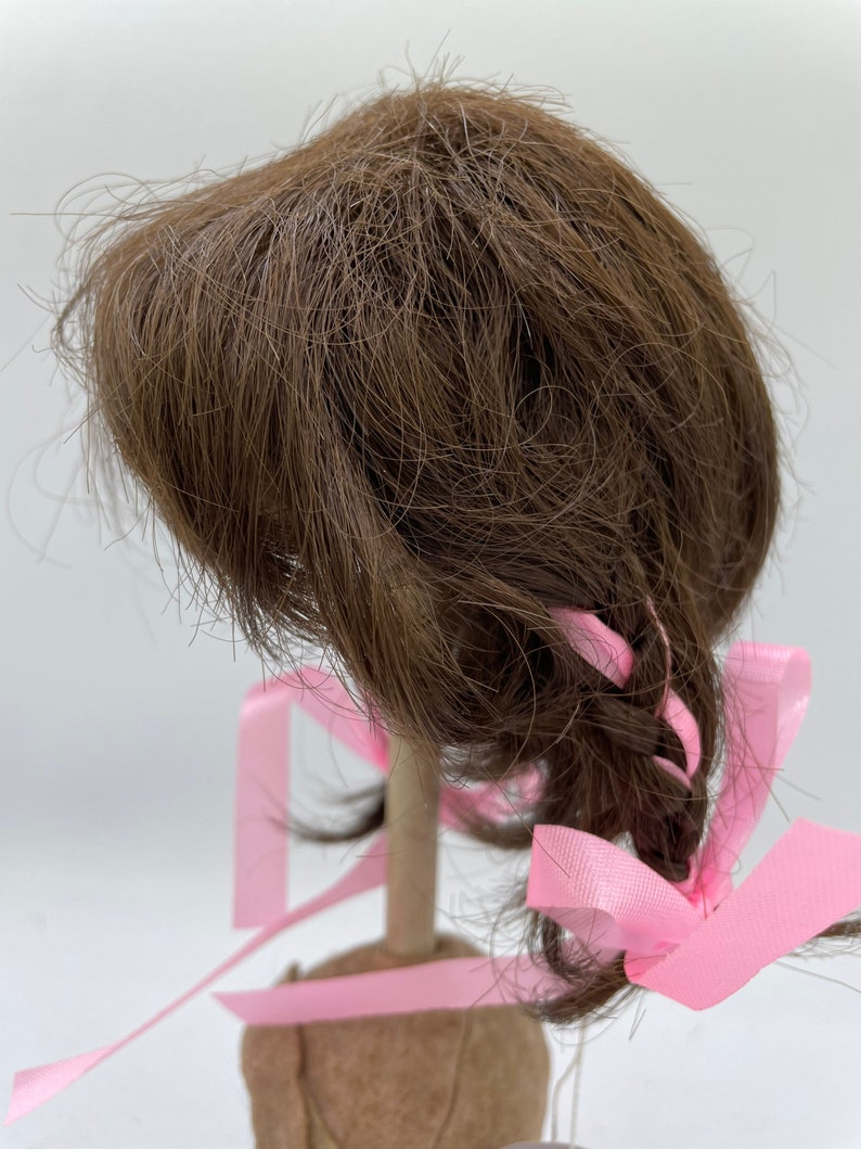 Playhouse Doll Wig Dk Brown Kim Style Bands Tiny Braids Sz 10 - Etsy