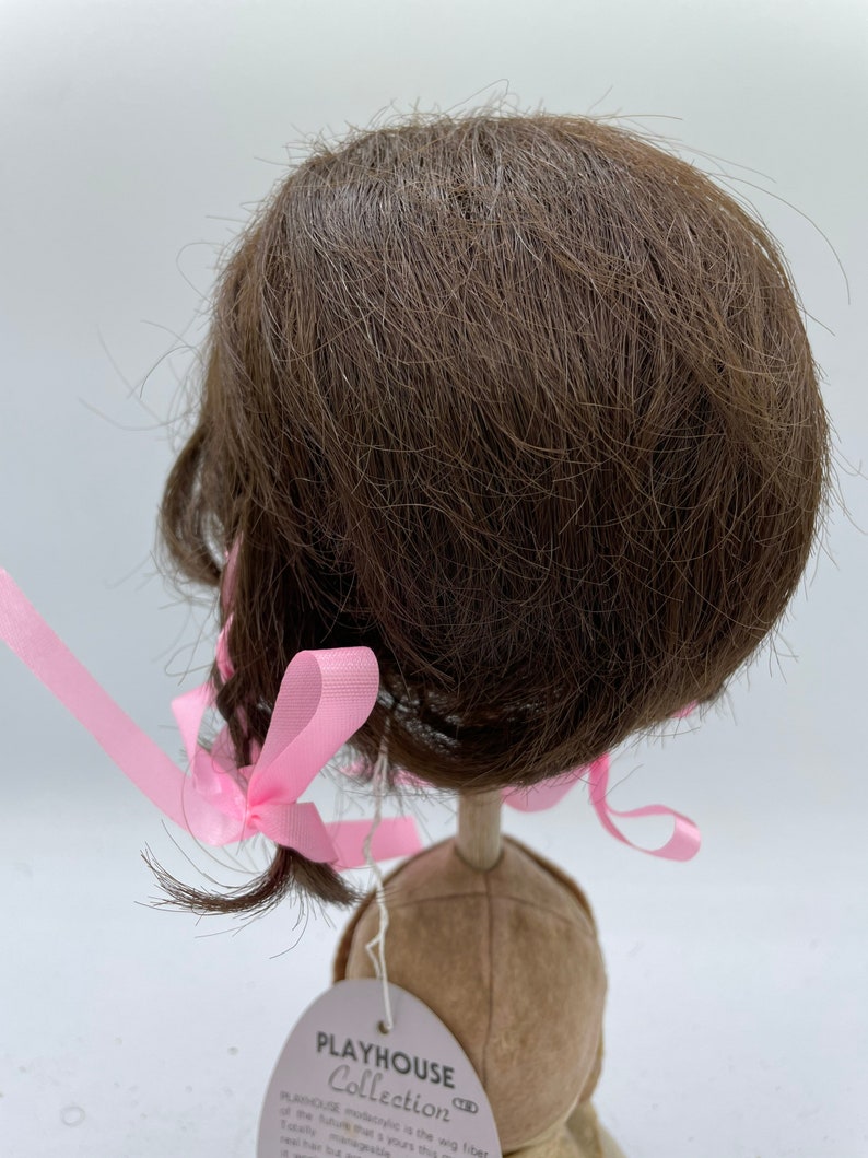 Playhouse Doll Wig Dk Brown Kim Style Bands Tiny Braids Sz 10 - Etsy