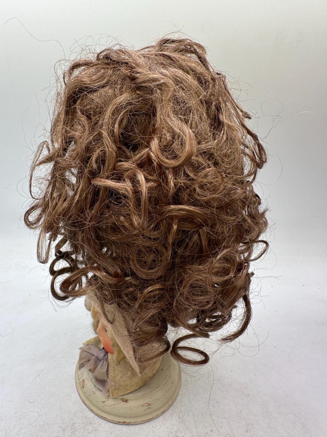 Mini-world Doll Wig Michelle Style, Auburn, Red, Ginger, Curly, Size 12 ...
