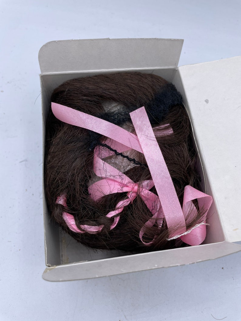 Playhouse Doll Wig Dk Brown Kim Style Bands Tiny Braids Sz 10 - Etsy