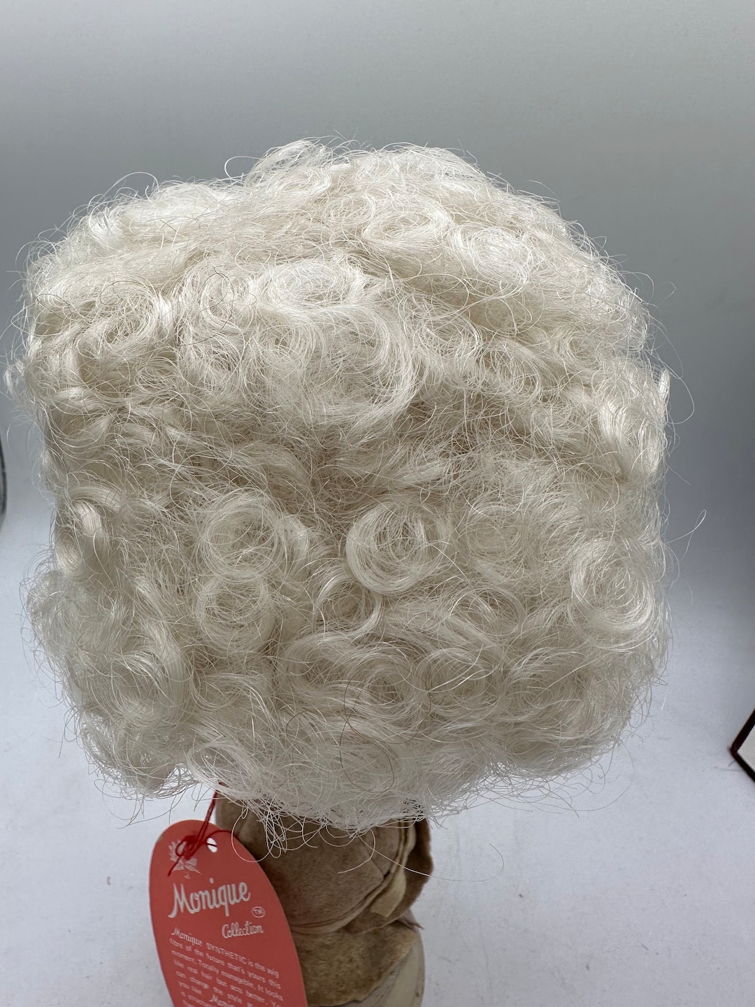 Monique Doll Wig Annie Black or White Very Curly - Etsy