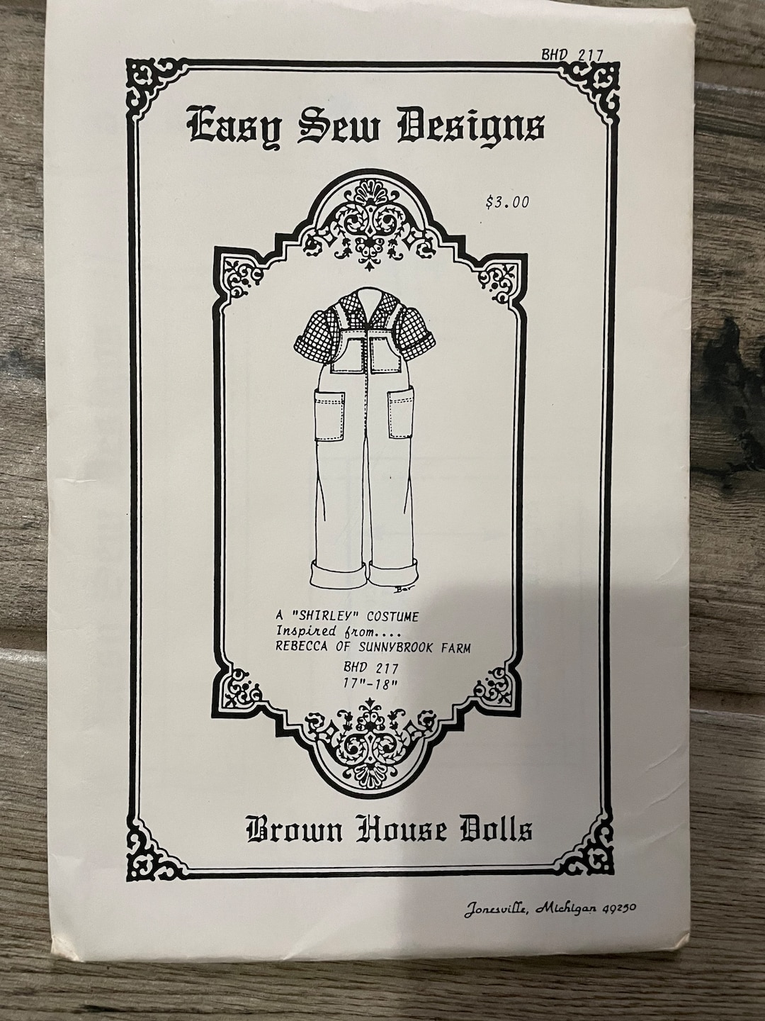 Shirley Temple Rebecca of Sunnybrook Farm Costume Overalls Sewing ...