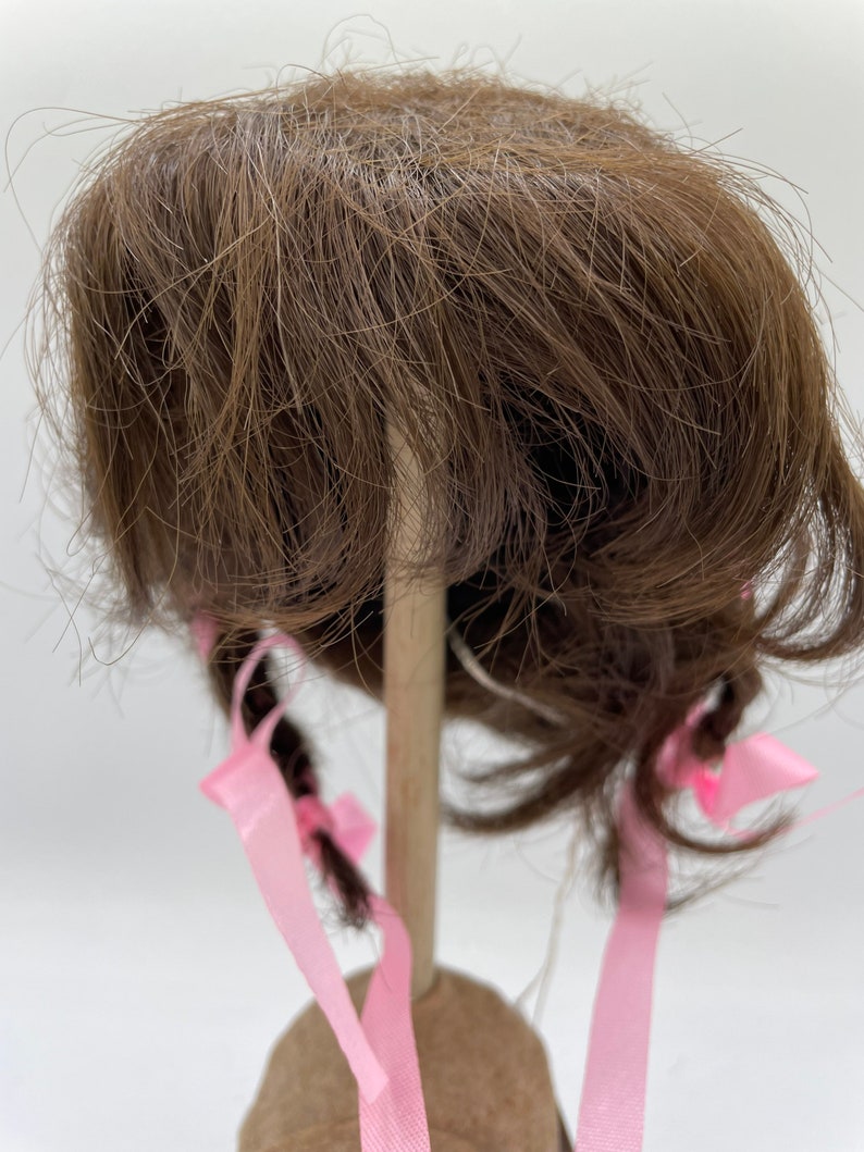 Playhouse Doll Wig Dk Brown Kim Style Bands Tiny Braids Sz 10 - Etsy