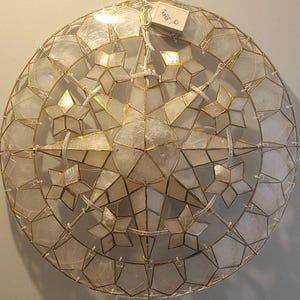 Capiz Shell Star Lantern: 100% LED Parol Tala White 1 - Filipino ...