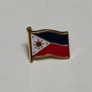 Philippines Lapel Pin Made of Aluminum Alloy (2 Pcs) - Etsy