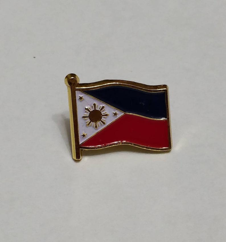 Philippines Lapel Pin Made of Aluminum Alloy 2 Pcs - Etsy