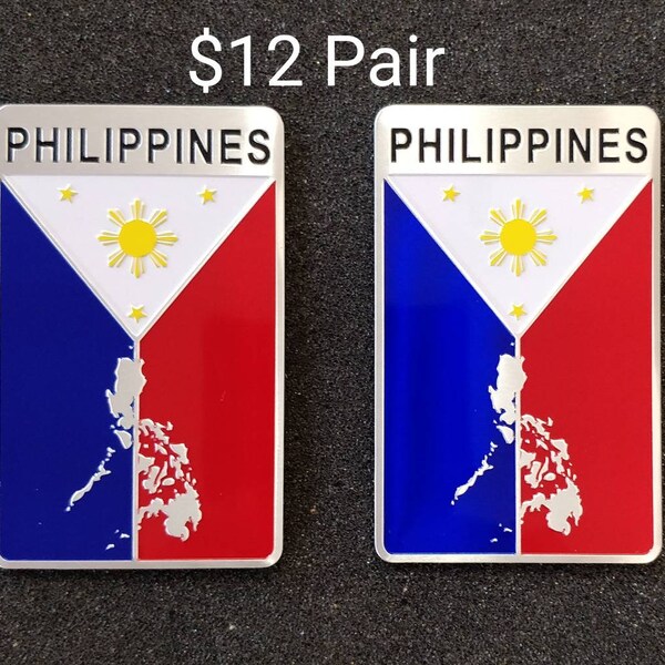 Philippine Flag Sticker - Etsy