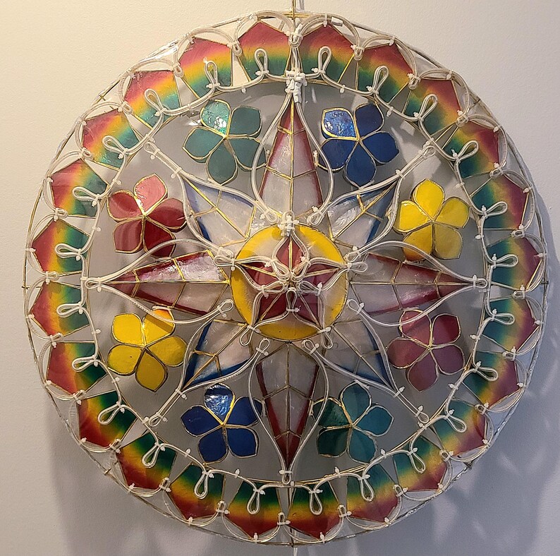 LED Capiz Parol: Tala V Style, Native Shell Star Lantern (20",25",30 ...