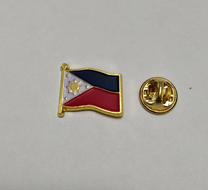 Philippines Lapel Pin Made of Aluminum Alloy (2 Pcs) - Etsy