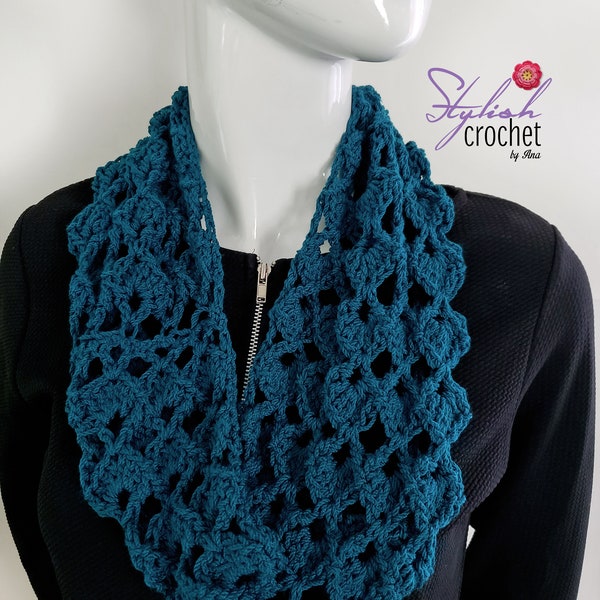 Lace Infinity Scarf - Etsy