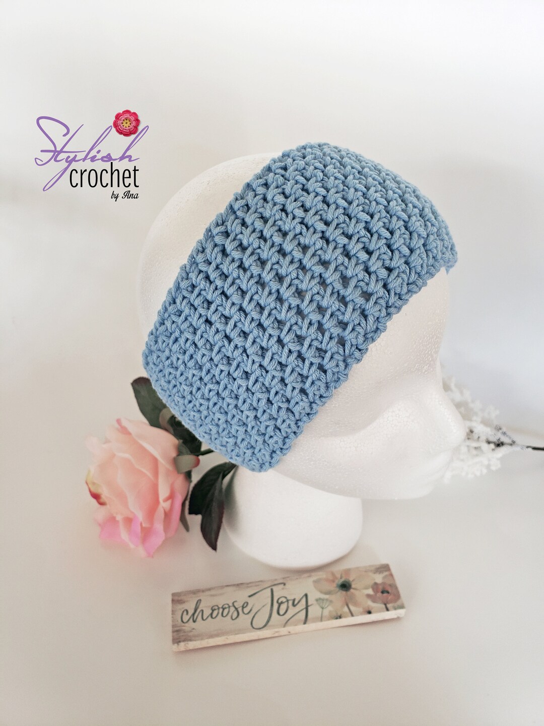 Crochet Headband Earwarmer Hair Accessories Headwrap Cozy Ear Warmer ...