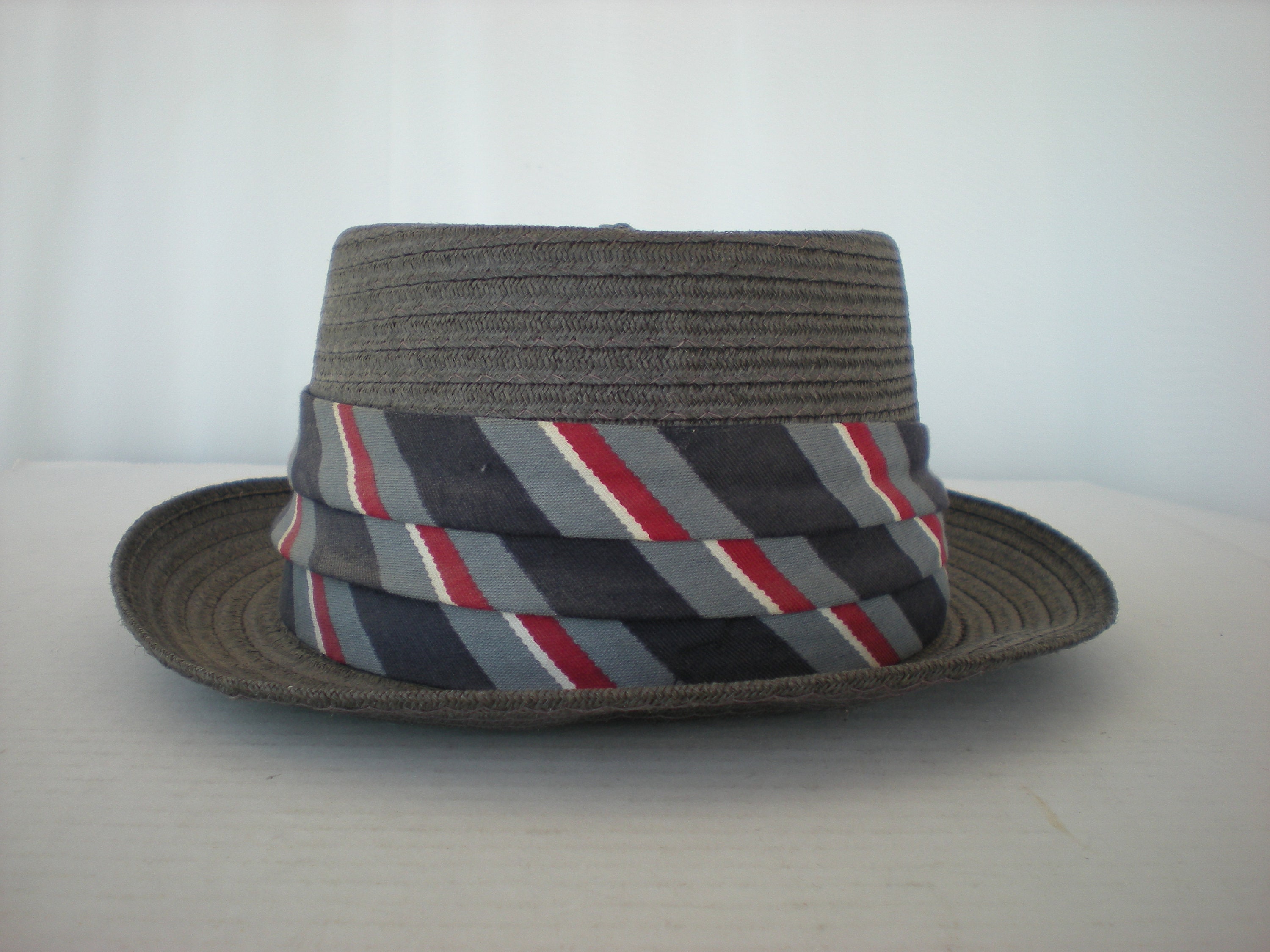 Vintage Men's J.C. Penney's Pork Pie Straw Hat Jazz - Etsy