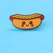 Hot Dog Pin Super Kawaii Food Enamel Pin - Etsy