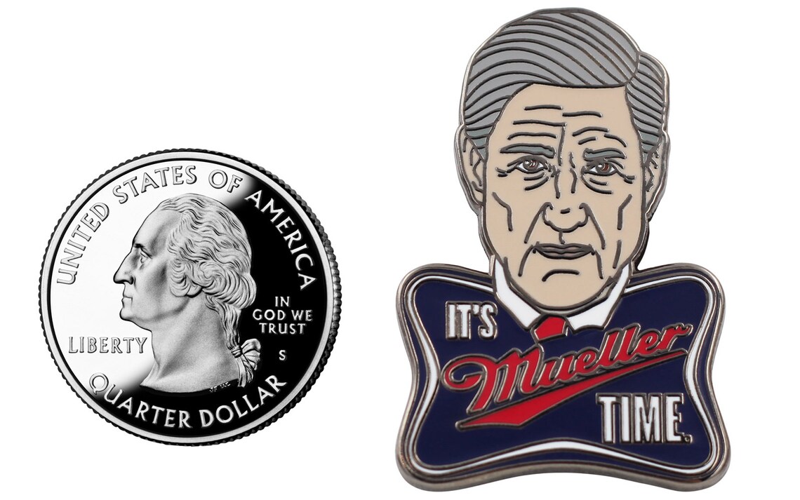 Mueller Time Enamel Pin Robert Mueller Pin Russian | Etsy