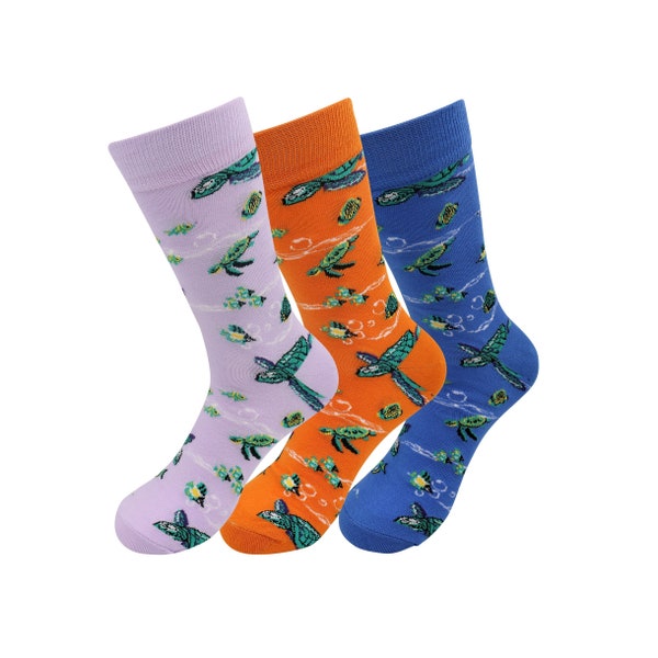 Sea Turtle Socks - Etsy