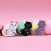Playful Cat Enamel Pin Cute & Funny Cat Lapel Pin Set in - Etsy