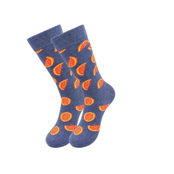 Orange Socks - Etsy