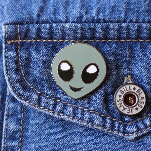 Alien Emoji - Etsy