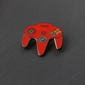 N64 Controller Nintendo Enamel Pin - Etsy