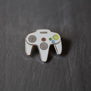 N64 Controller Nintendo Enamel Pin - Etsy