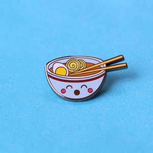 Ramen Enamel Pin Super Cute Ramen Noodle Pin Kawaii Food - Etsy Canada