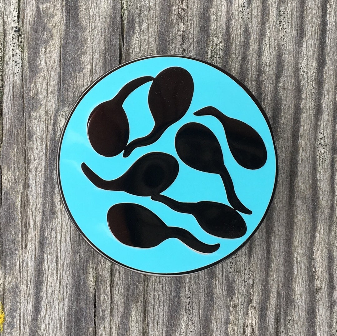 Tadpole Party Hard Enamel Pin - Etsy