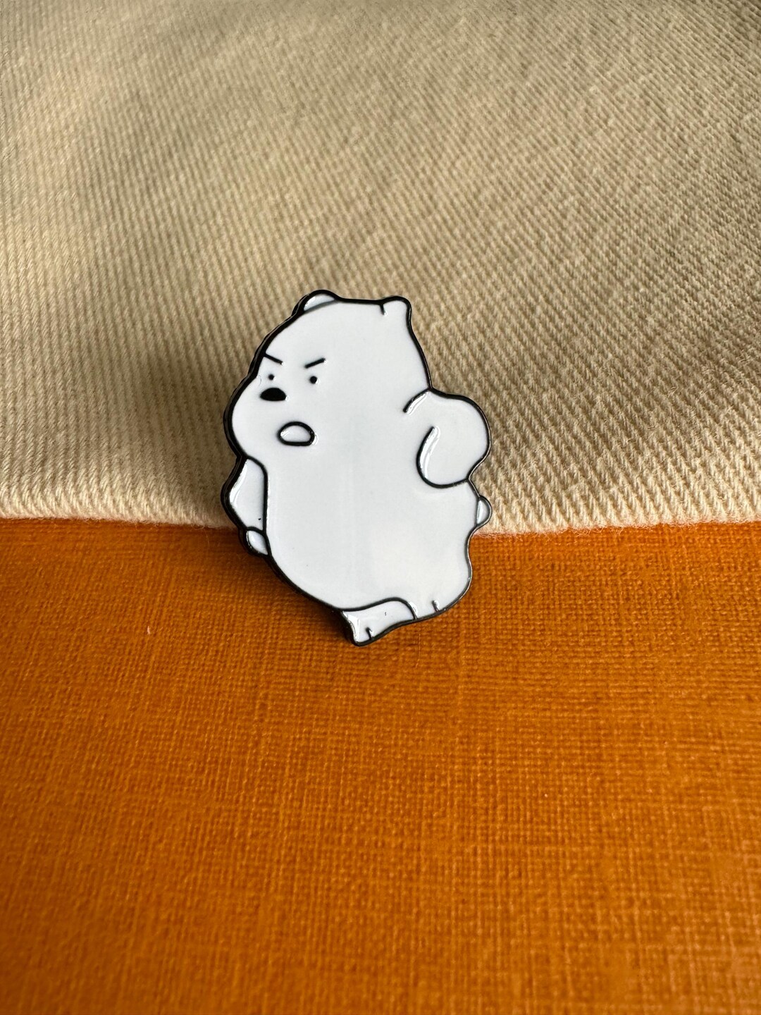 We Bare Bears Pin, White Bear Pin, Polar Bear Pins, Cute Bear Pin ...