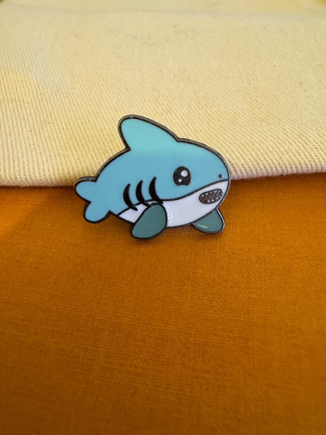 Shark Pin, Kawaii Shark Pin, Sea Animal Pins, Cute Shark Pin, Baby ...