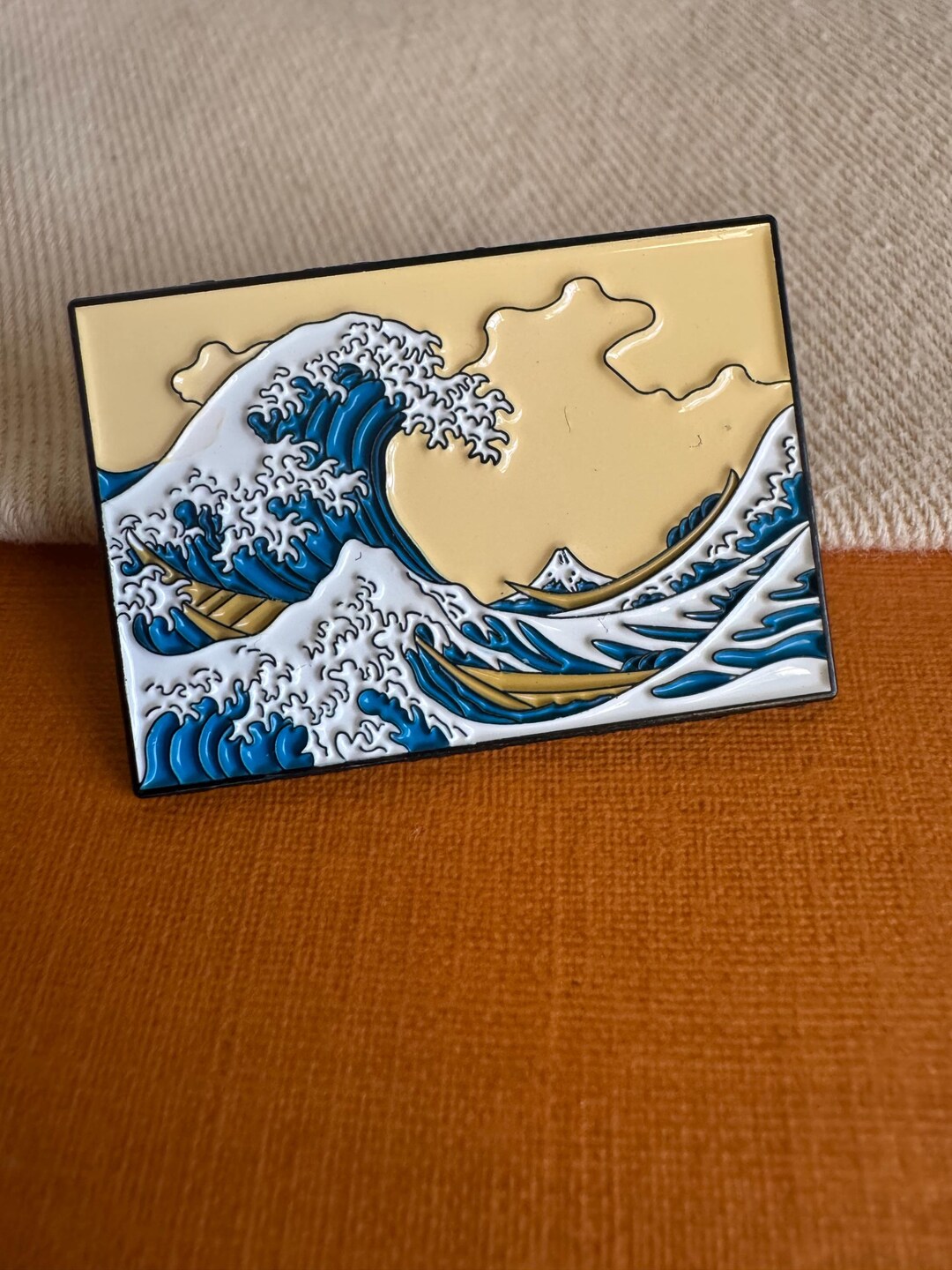 The Great Wave off Kanagawa Pin, Hokusai Wave Pin, Japanese Pins ...