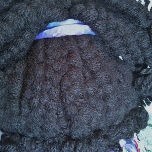 African American Fabric Doll Black Doll Handmade Cloth rag - Etsy