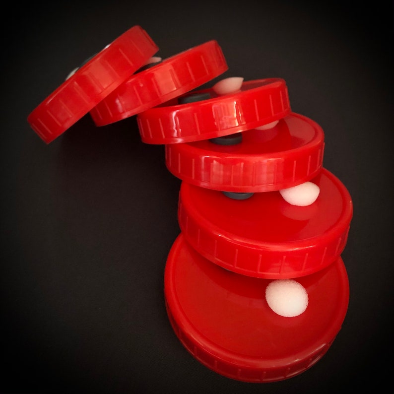 6 Grain Spawn Mason Jar Lids Wide Mouth for Mycology Value Cap | Etsy