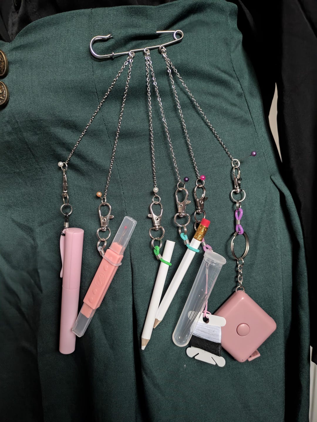 Contemporary Chatelaine for Crafting - Etsy UK