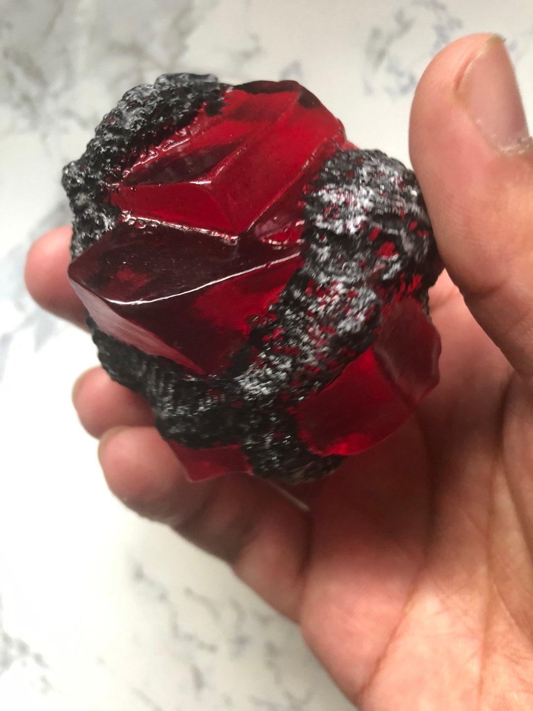 Justice Superman League Red Kryptonite Meteor Rock Prop. Small - Etsy
