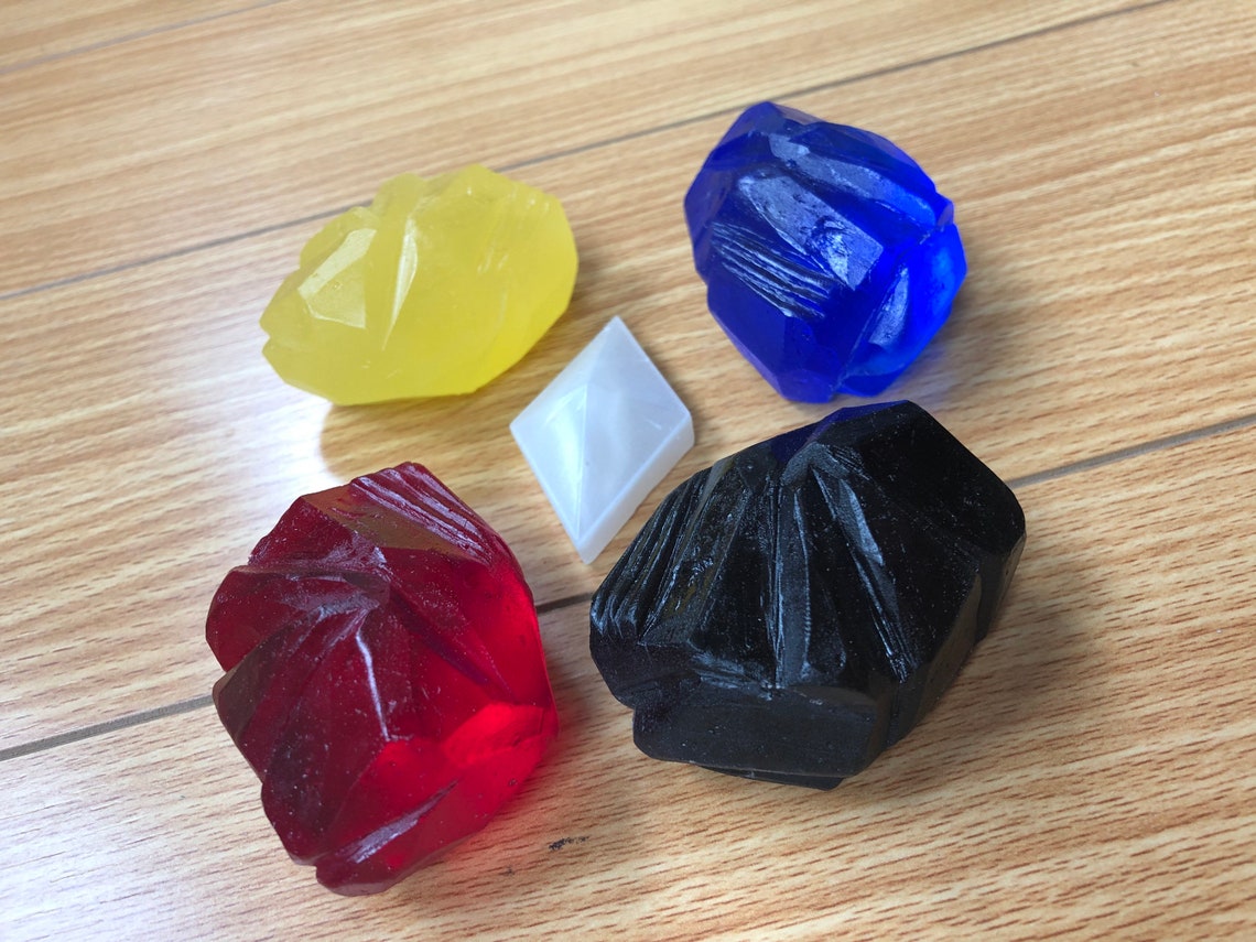 Power Dino Rangers Thunder Inspired Dino Gems Prop PRDT 2004 | Etsy