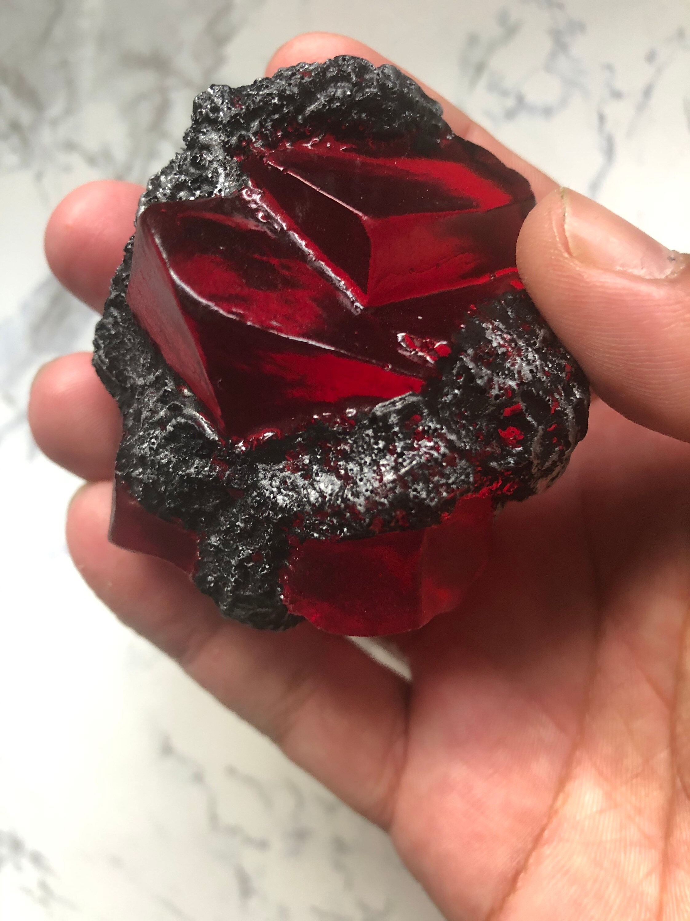 Justice Superman League Red Kryptonite Meteor Rock Prop. Small - Etsy