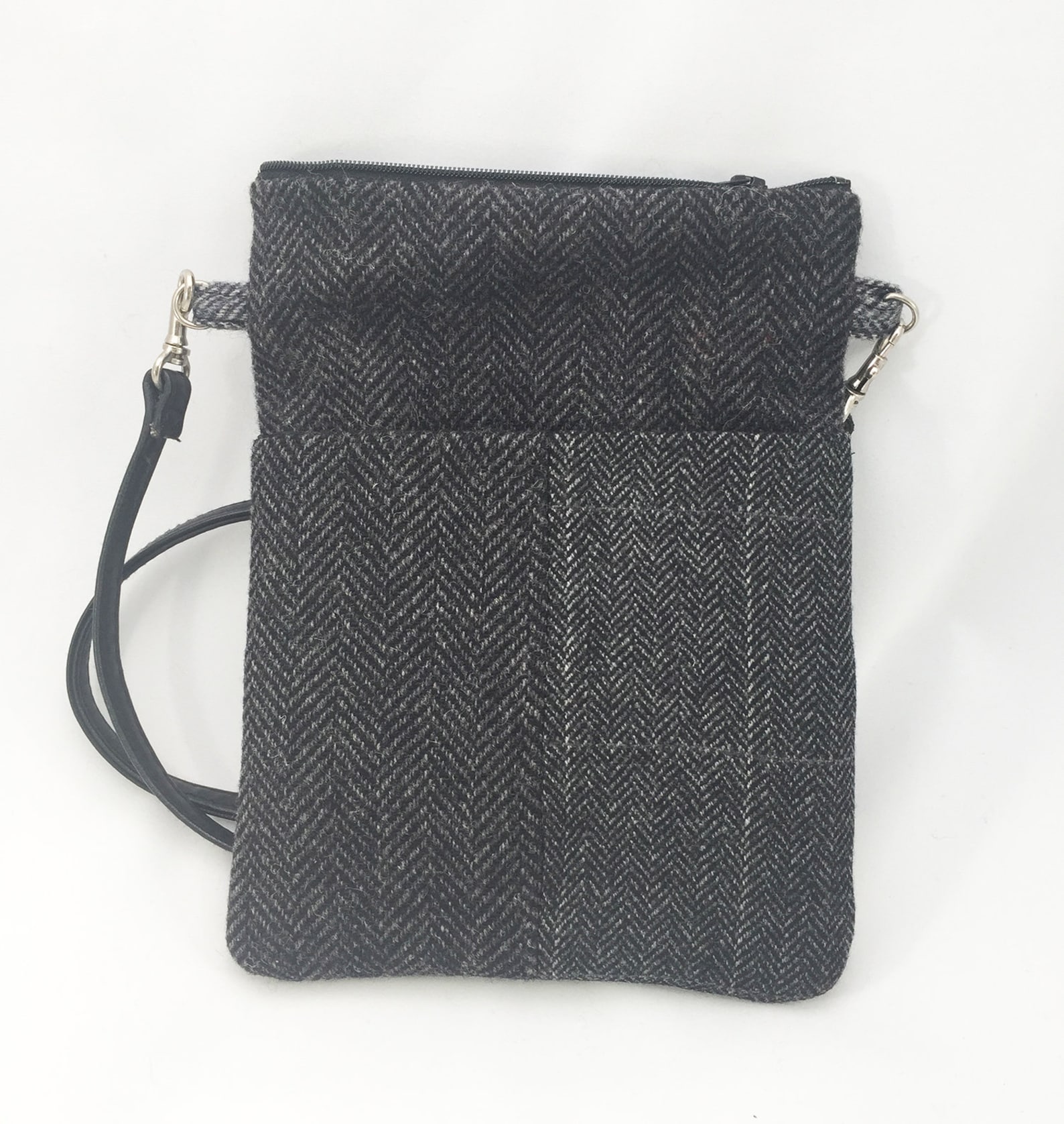 Upcycled Wool Suit Cross Body Zip-top Bag - Etsy