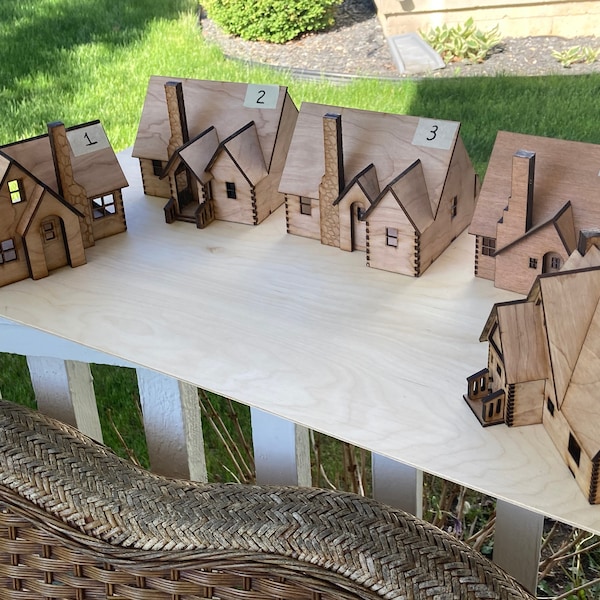 Greenleaf Dollhouse Kit - Etsy