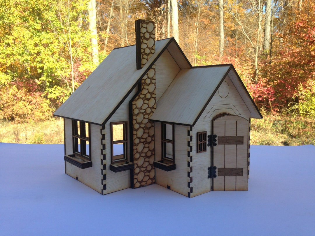 Half Scale Fairy House/ Doll House 10" (1/24 ) - Etsy