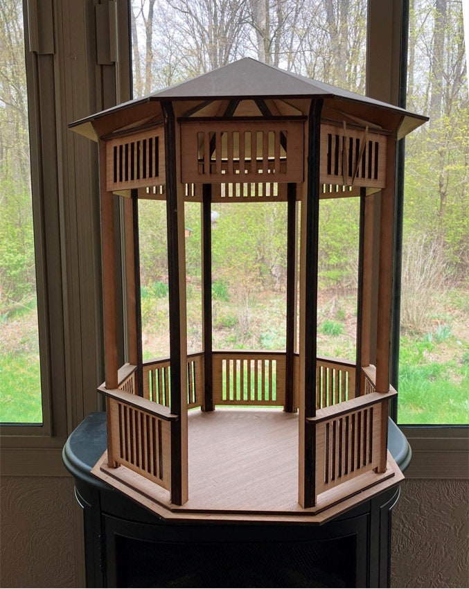 Byers Choice Gazebo and Barbie Doll Gazebo: Full Scale - Etsy