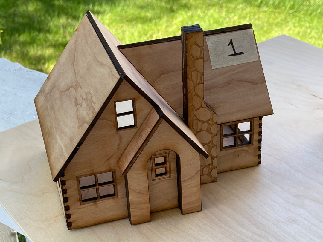 Village House 1 1:48 Scale - Etsy