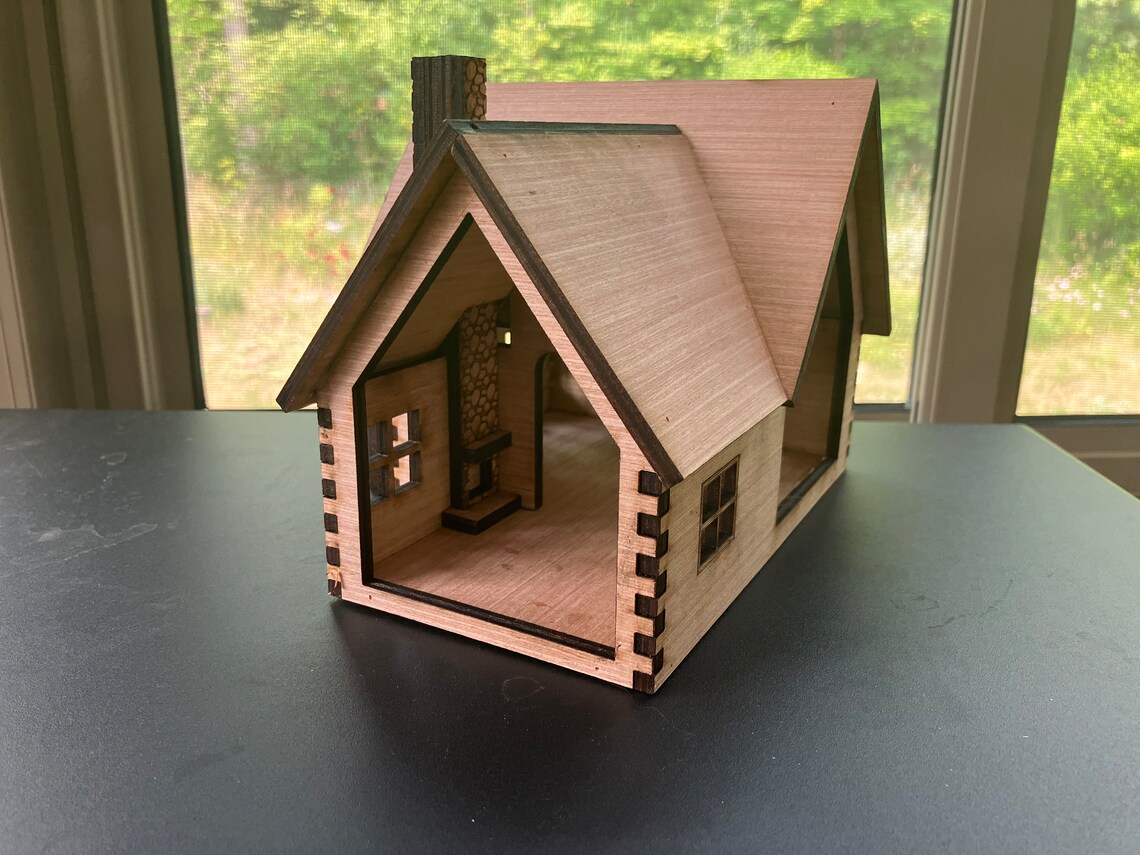 Village House #1 1:48 Scale - Etsy
