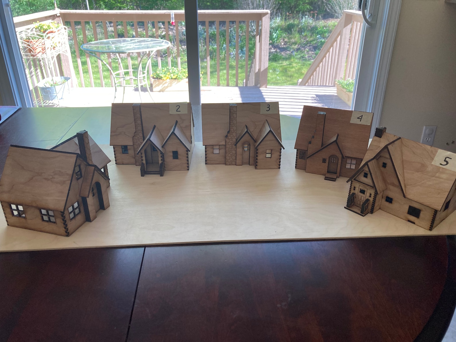 Village Complete Set Assembled - Etsy