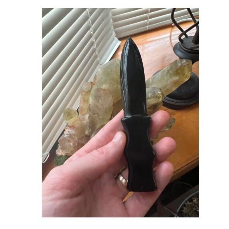 Obsidian Dagger - Etsy