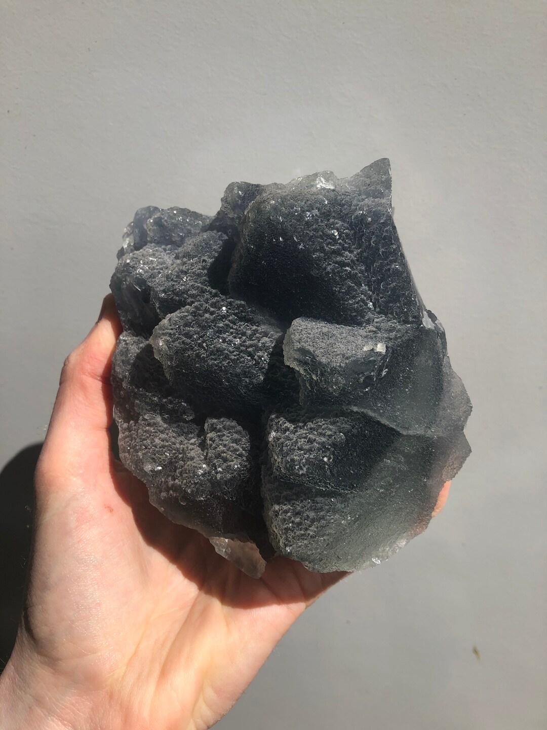Large Raw Blue Fluorite Specimen, 3lbs 5oz BFS106 - Etsy