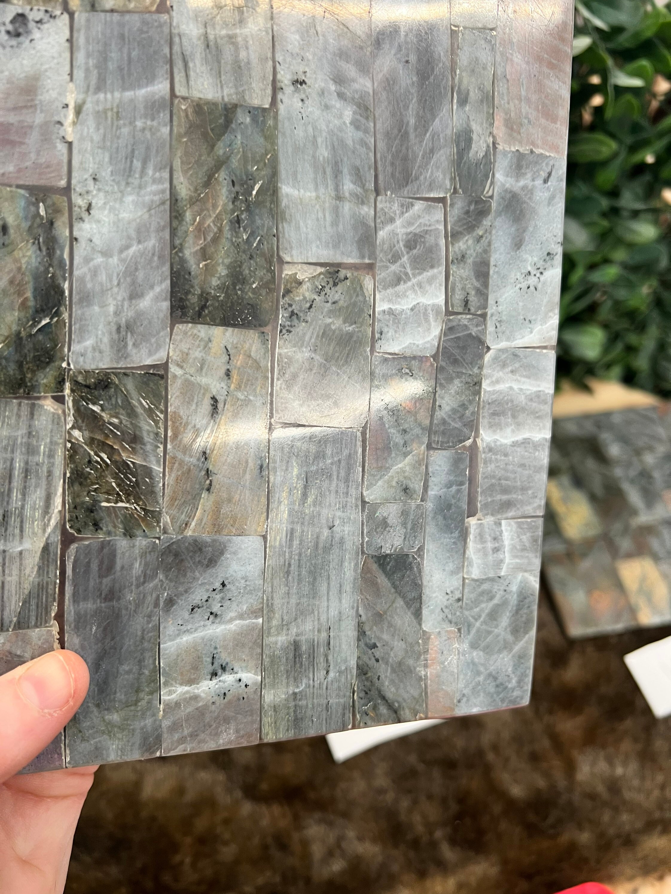 Labradorite Tile 8 5/8 X 7 3/4 2 Lb 10 Oz Grade AAA - Etsy