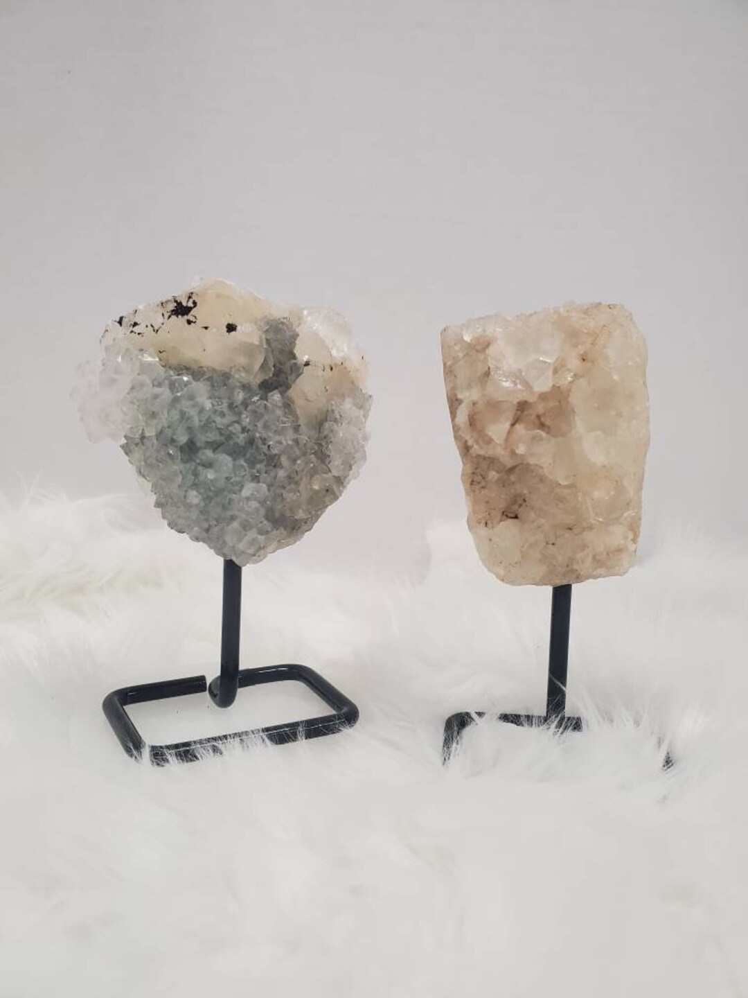 Zeolite Two Pack, Zeolite Mineral Specimens on Display ZZ47 - Etsy