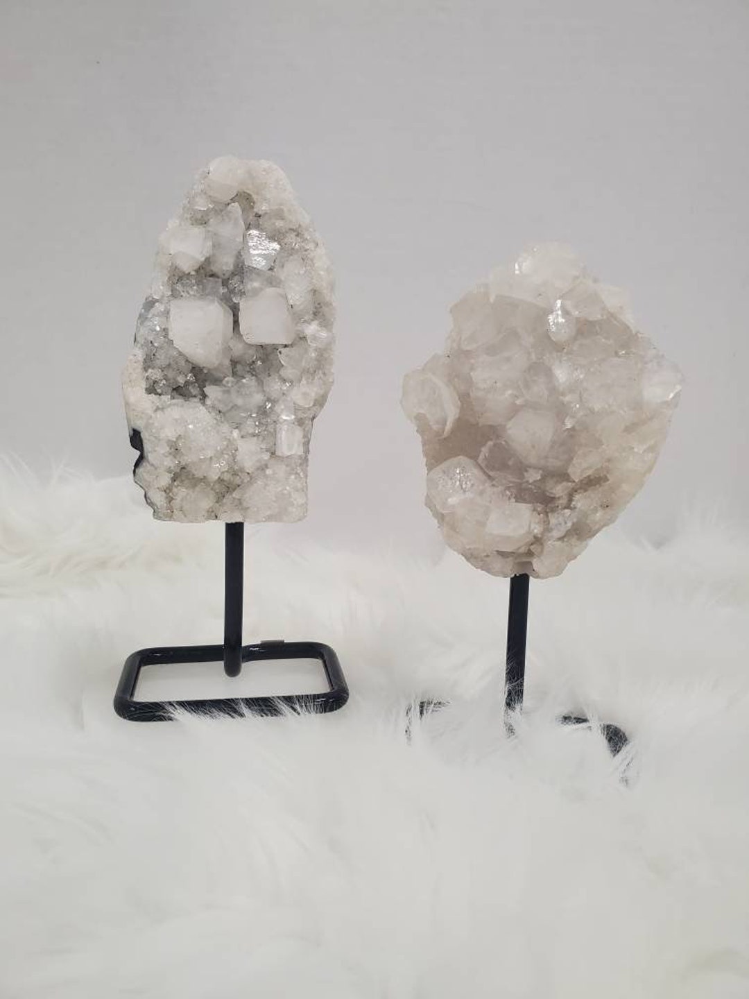 Zeolite Two Pack, Zeolite Mineral Specimens on Display ZZ43 - Etsy